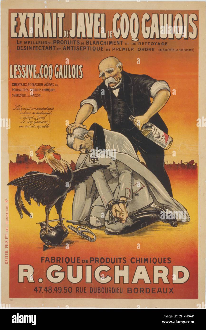 French World War One Propaganda - 99 Stock Photo - Alamy