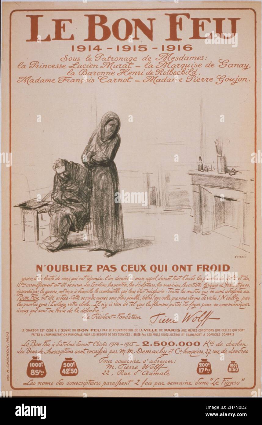 French World War One Propaganda - 106 Stock Photo - Alamy