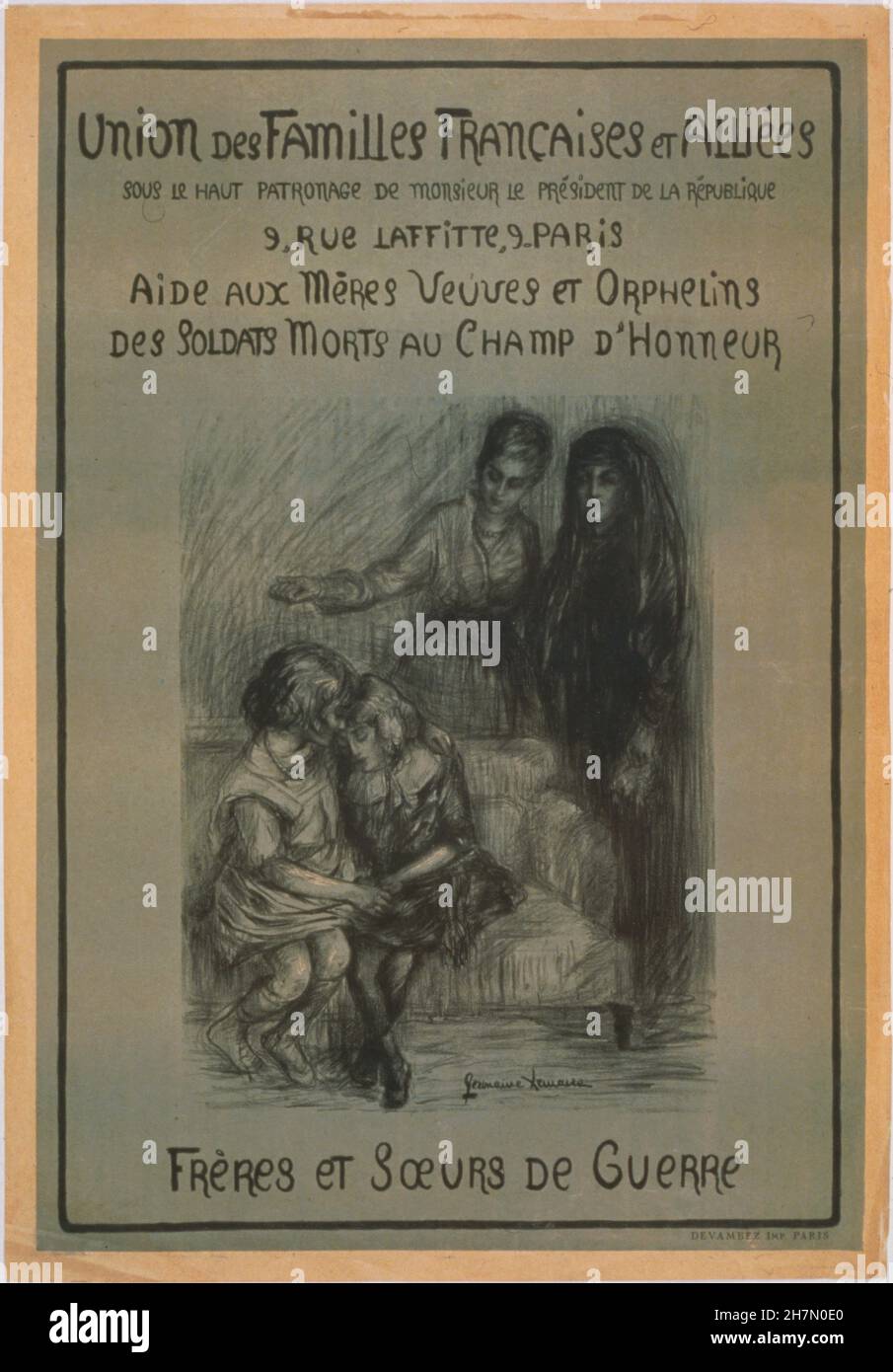 French World War One Propaganda - 108 Stock Photo - Alamy