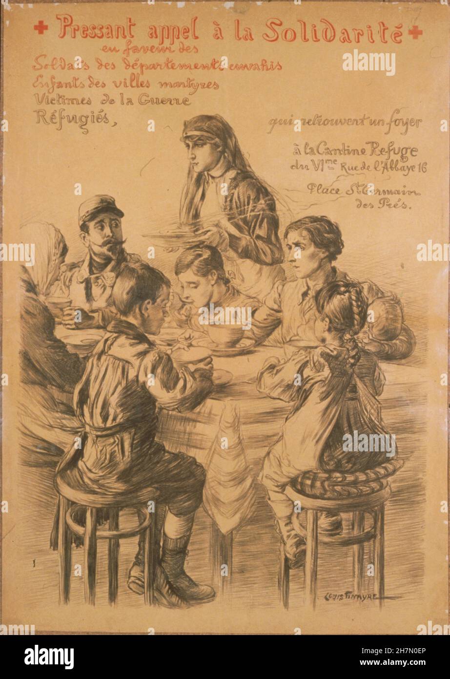 French World War One Propaganda - 115 Stock Photo - Alamy