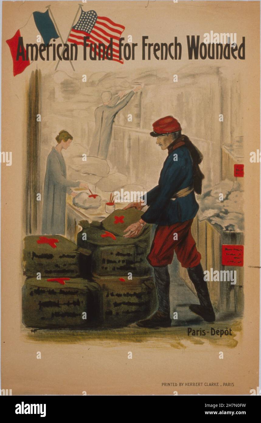 French World War One Propaganda - 116 Stock Photo - Alamy