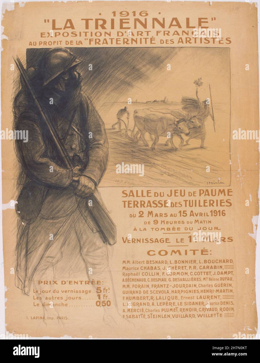 French World War One Propaganda - 154 Stock Photo - Alamy