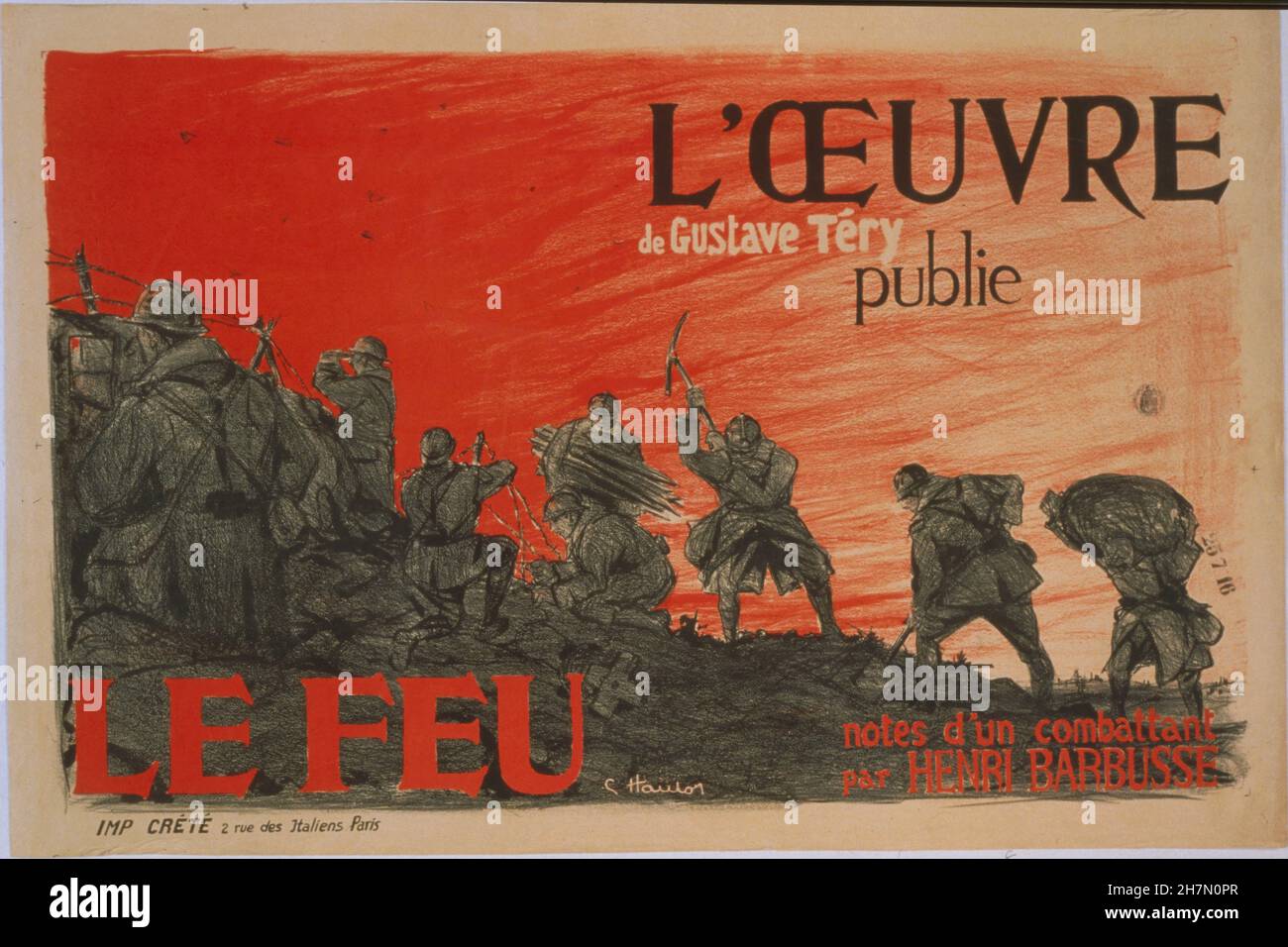 French World War One Propaganda - 161 Stock Photo - Alamy