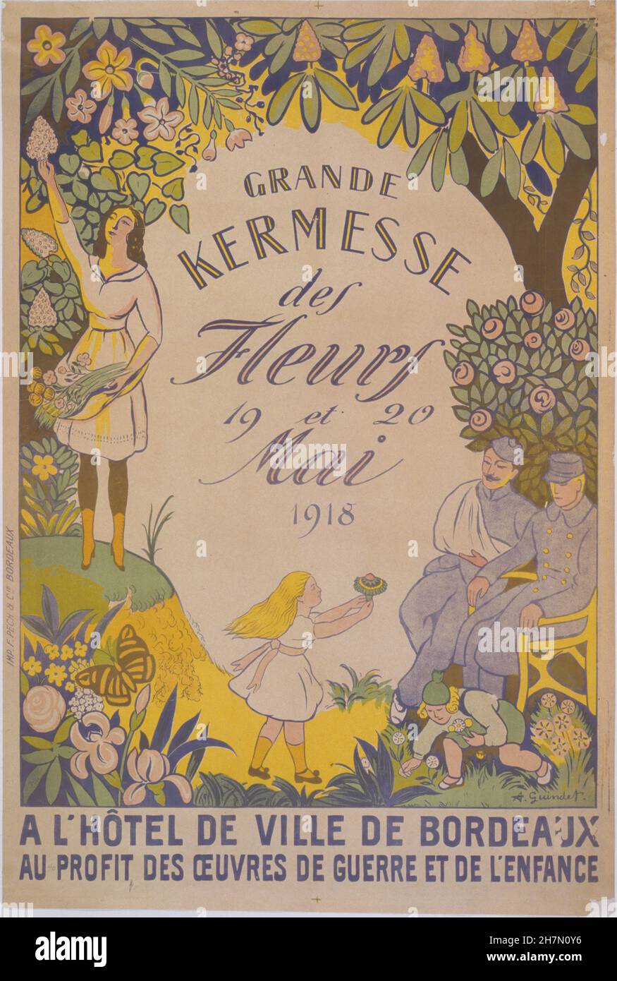 French World War One Propaganda - 171 Stock Photo - Alamy