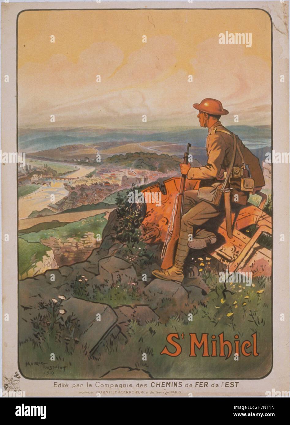 French World War One Propaganda - 1919 - 10 Stock Photo - Alamy