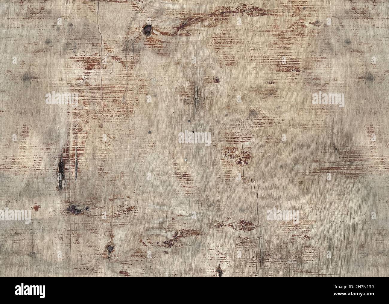 Brown old wood color texture horizontal for background. Surface light ...