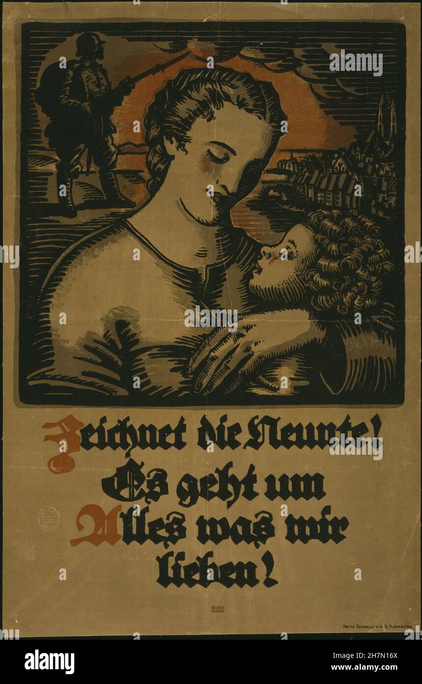German World War One Propaganda - 13 Stock Photo - Alamy