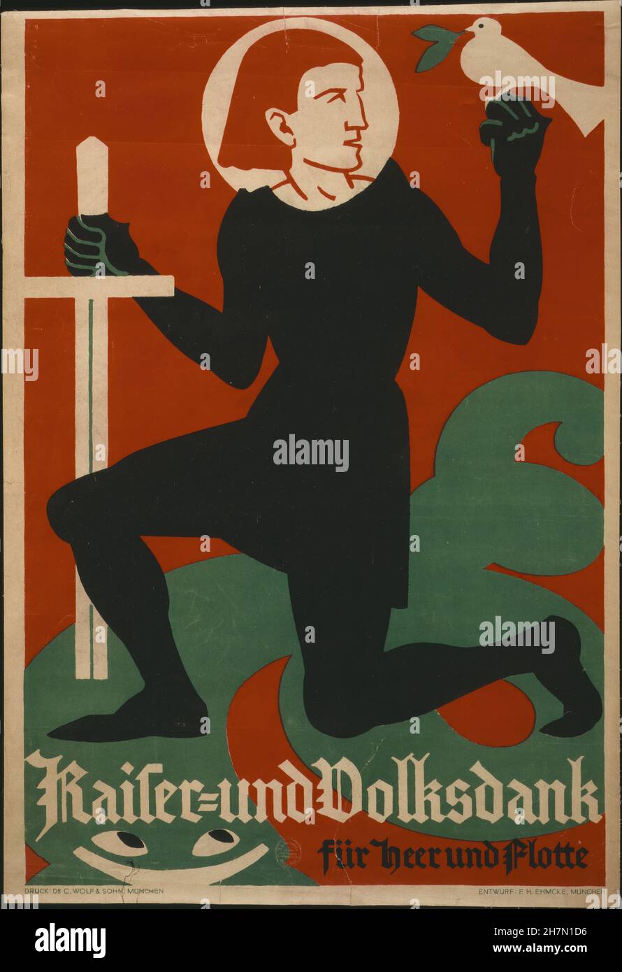 German World War One Propaganda - 34 Stock Photo - Alamy