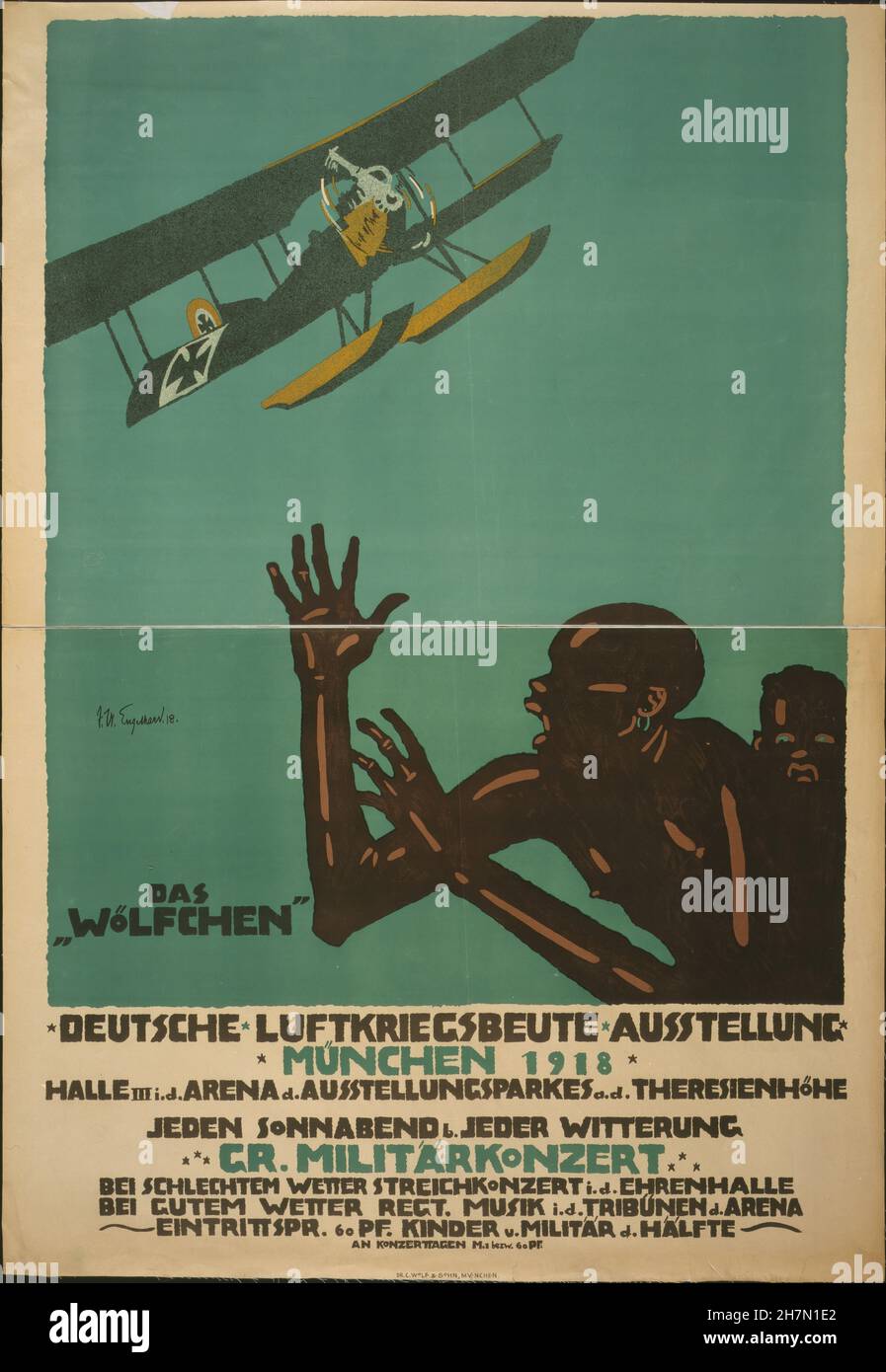 German World War One Propaganda - 36 Stock Photo - Alamy