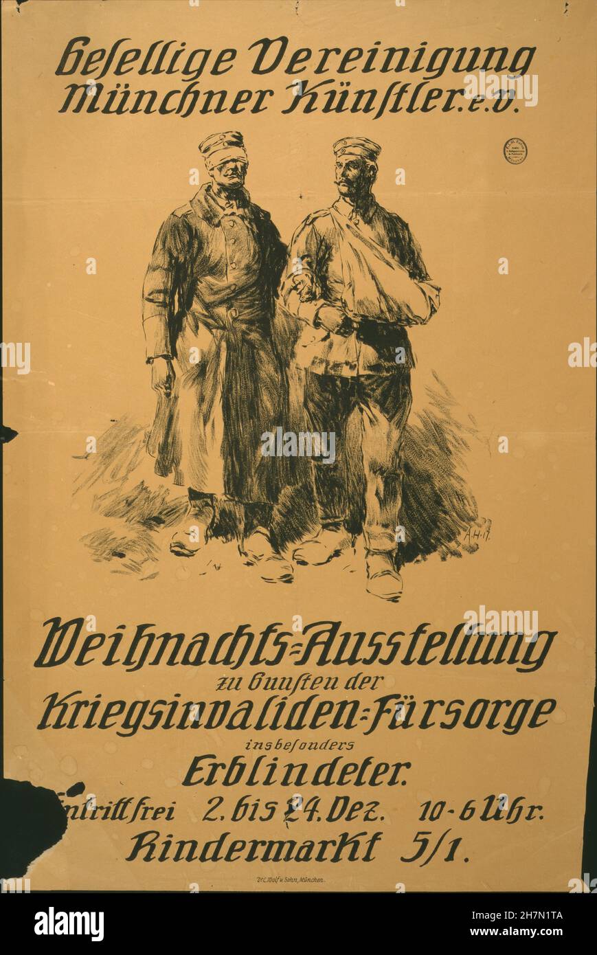 German World War One Propaganda - 52 Stock Photo - Alamy