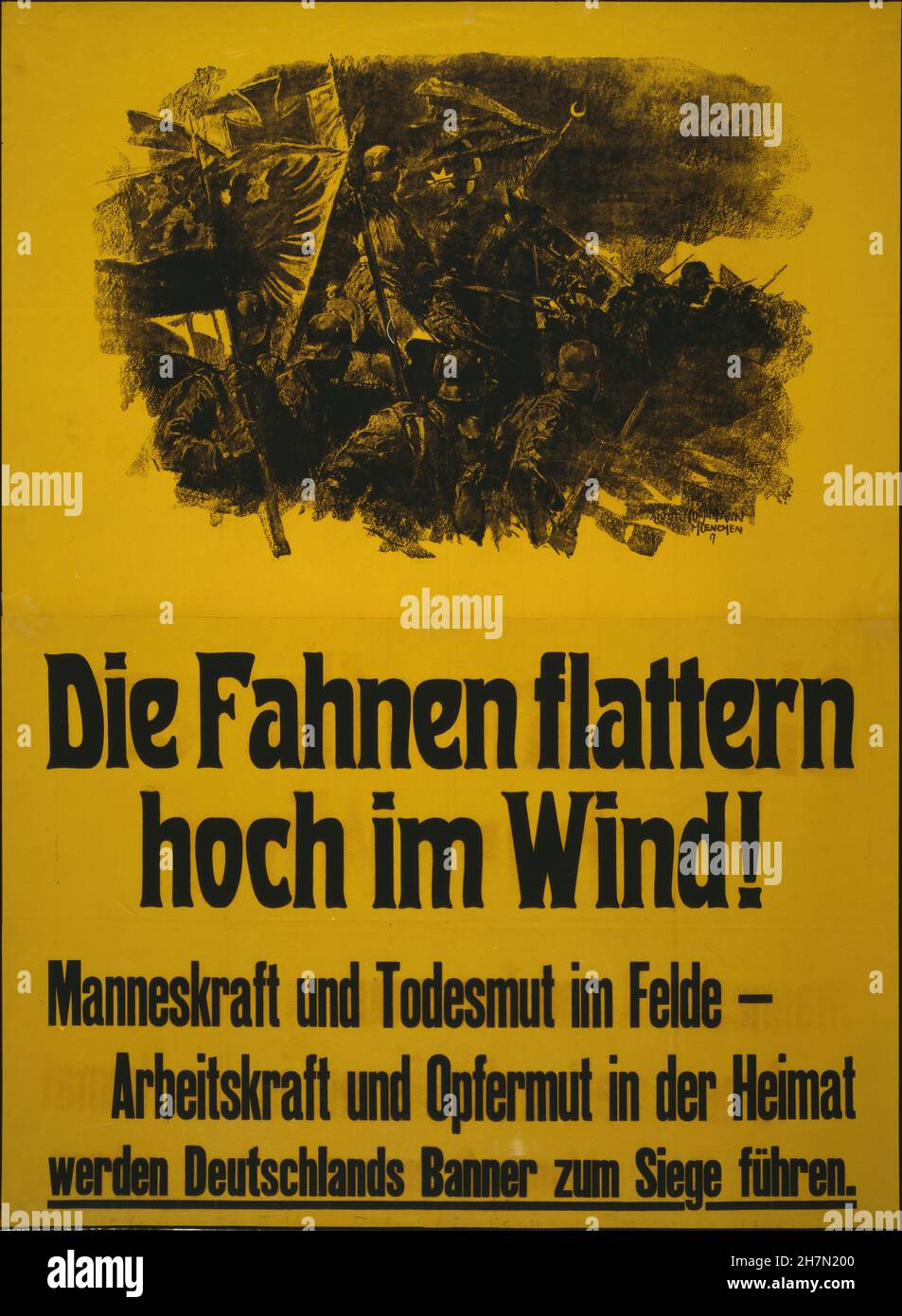 German World War One Propaganda - 69 Stock Photo - Alamy