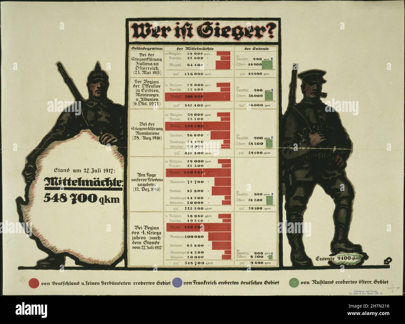 German World War One Propaganda - 74 Stock Photo - Alamy