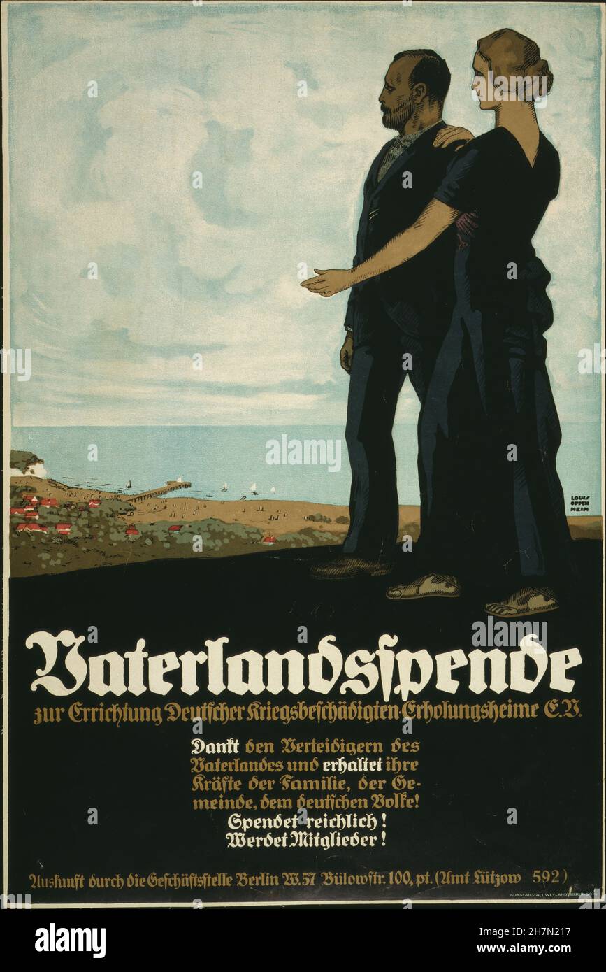 German World War One Propaganda - 73 Stock Photo - Alamy