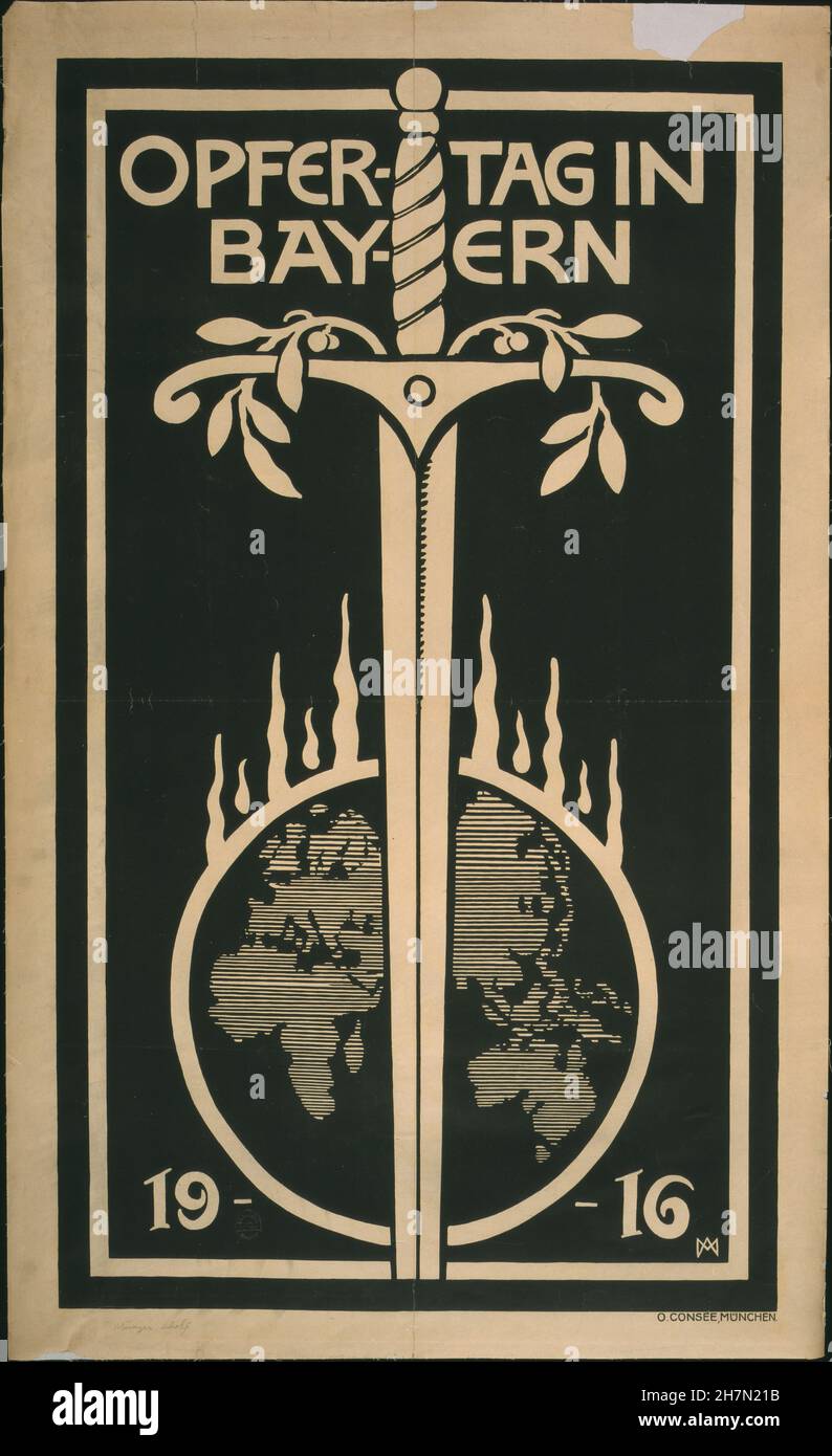 German World War One Propaganda - 77 Stock Photo - Alamy