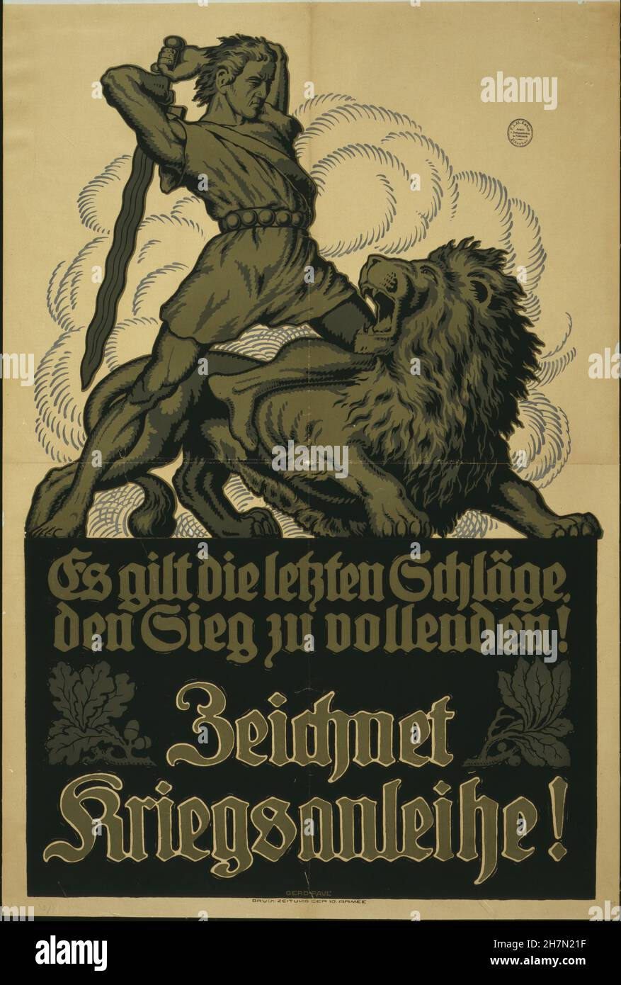 German World War One Propaganda - 85 Stock Photo - Alamy