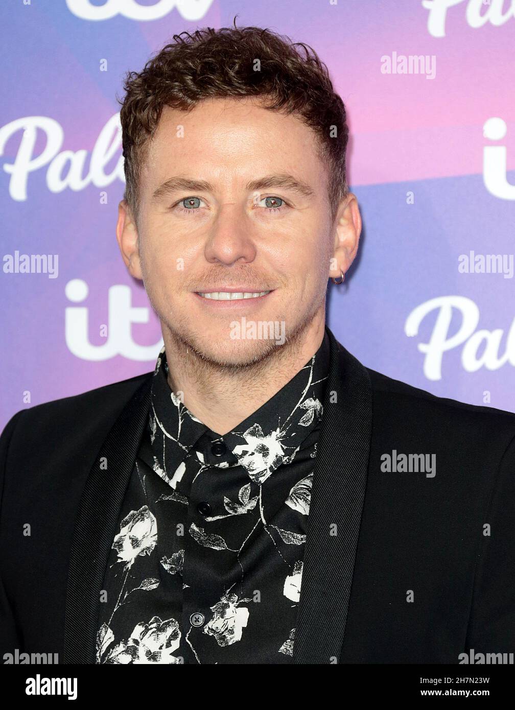 Nov 23, 2021 - London, England, UK - Danny Jones attending the ITV ...