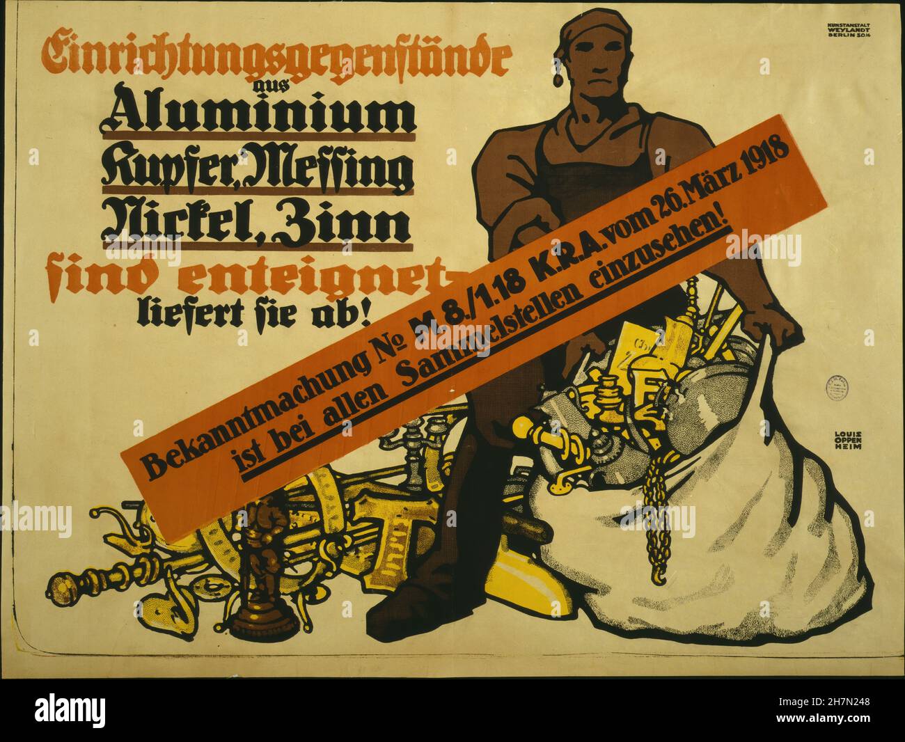 German World War One Propaganda - 88 Stock Photo - Alamy