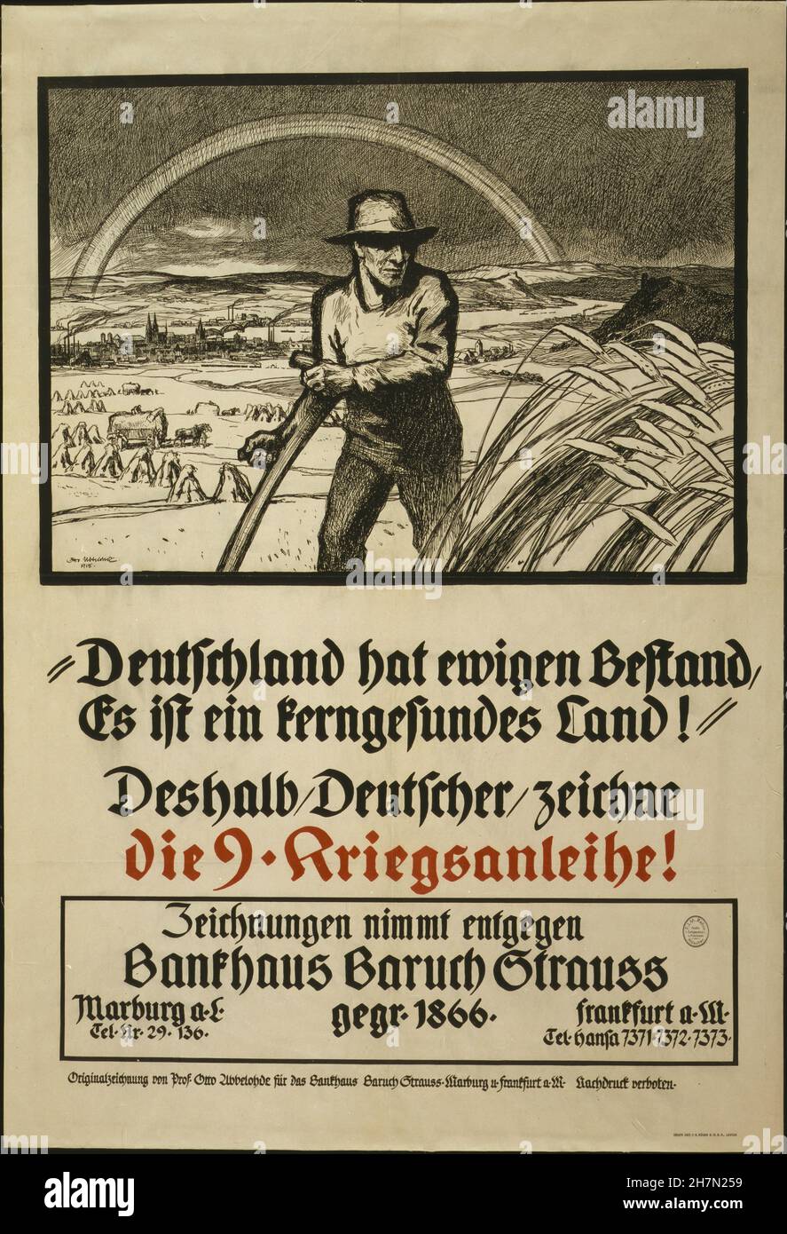 German World War One Propaganda - 96 Stock Photo - Alamy