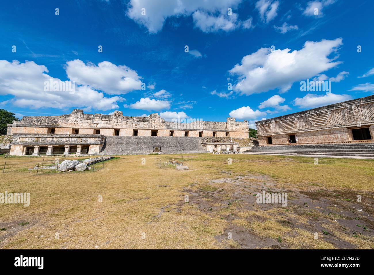Unesco world heritage site, the Maya ruins of Uxmal, Yucatan, Mexico ...
