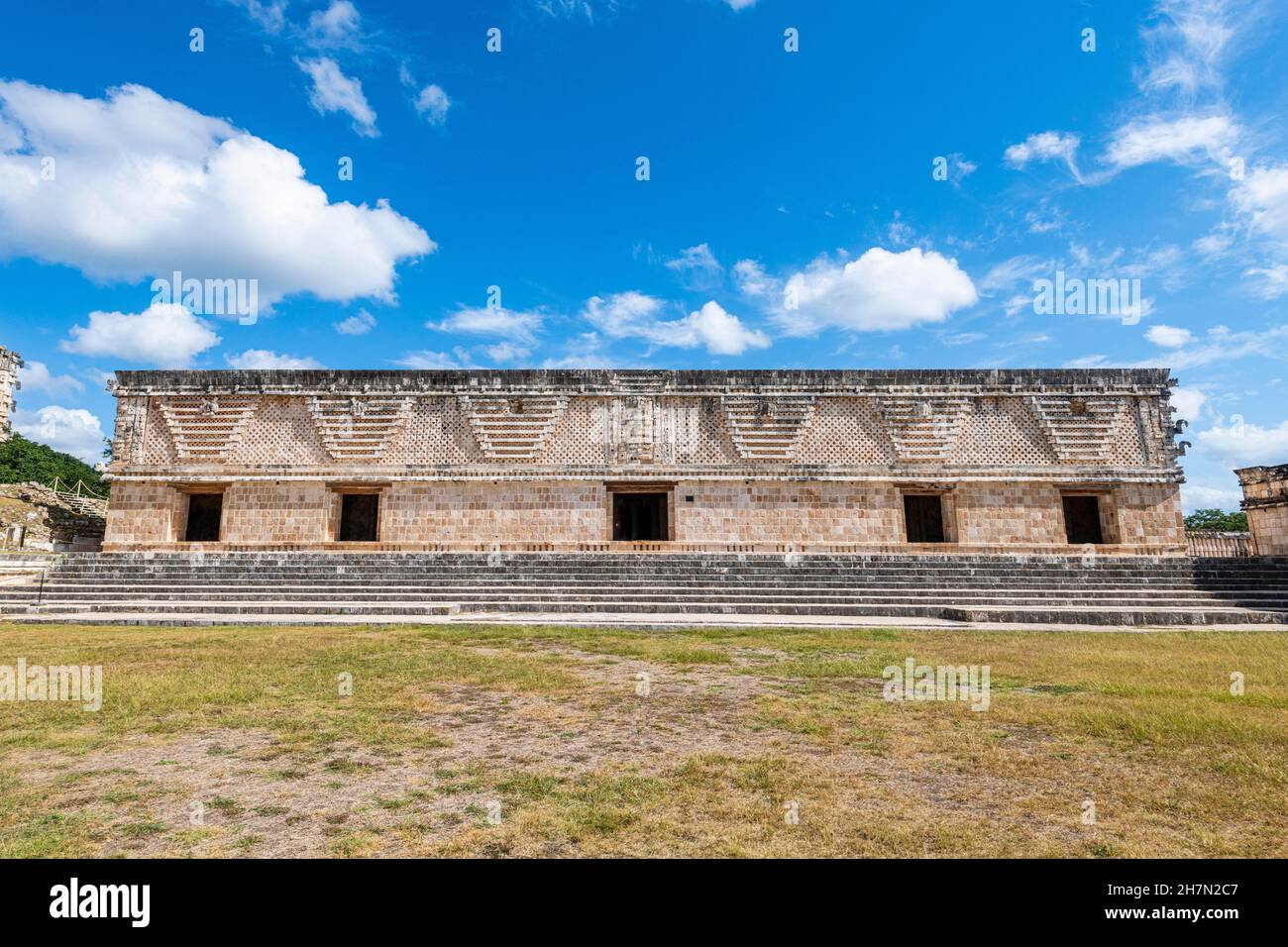 Unesco world heritage site, the Maya ruins of Uxmal, Yucatan, Mexico ...