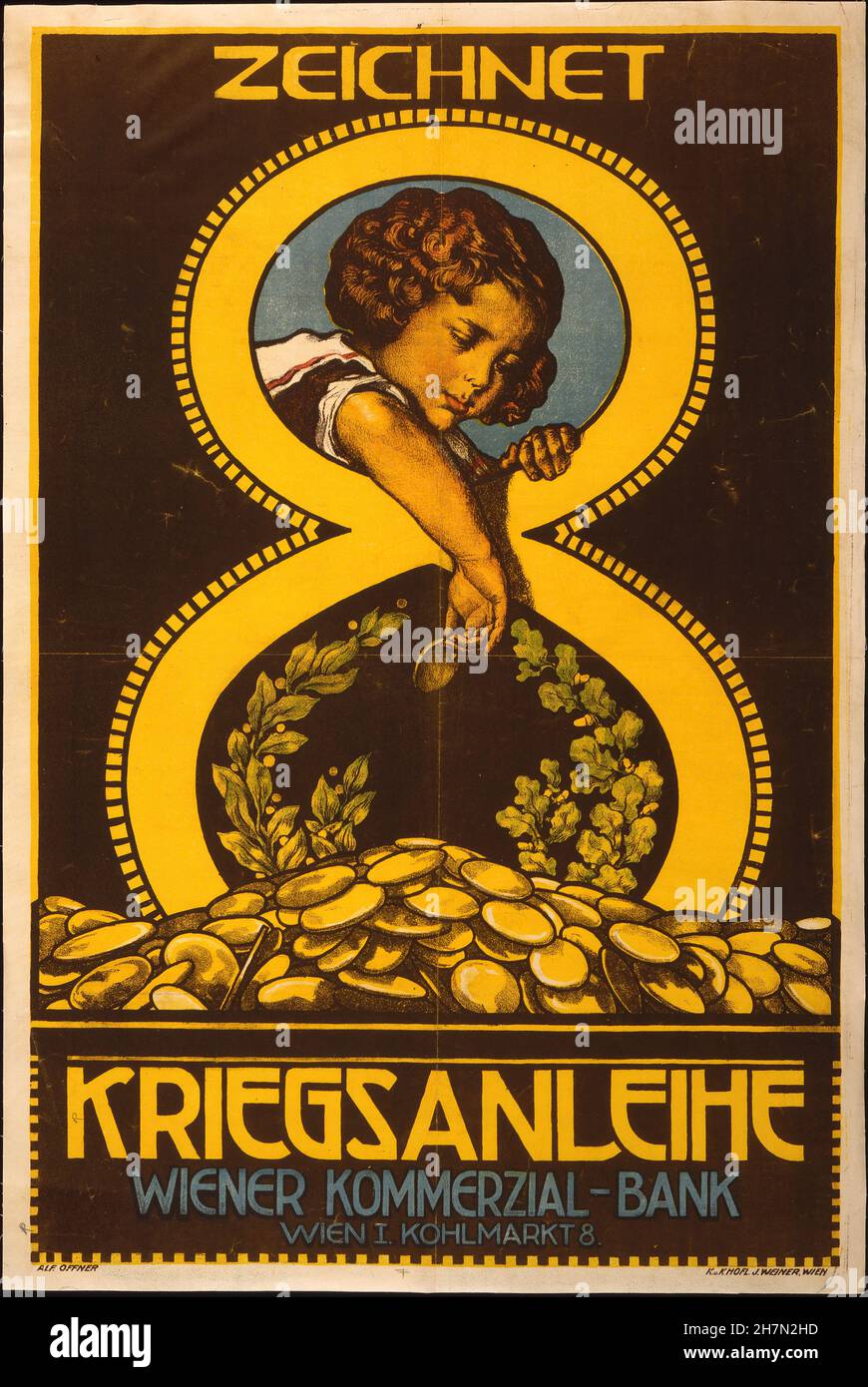 German World War One Propaganda - 127 Stock Photo - Alamy