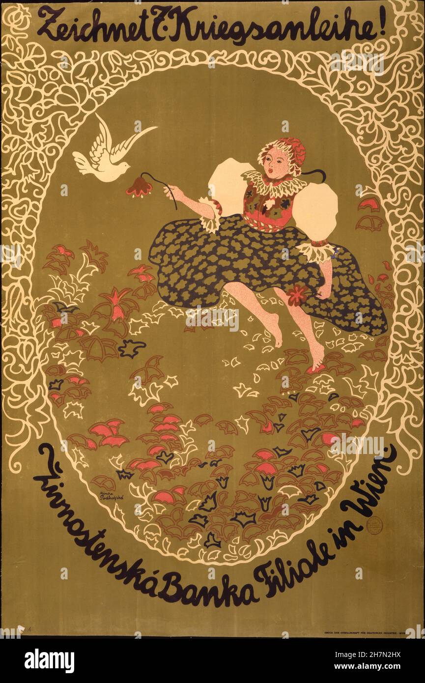 German World War One Propaganda - 125 Stock Photo - Alamy