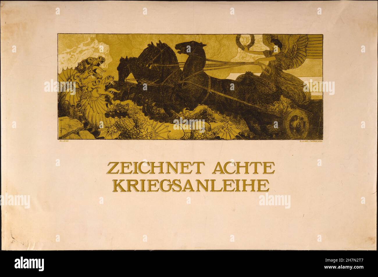 German World War One Propaganda - 130 Stock Photo - Alamy