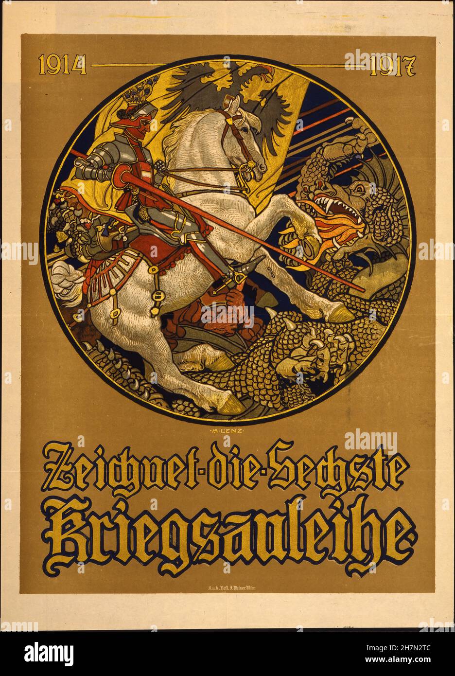 German World War One Propaganda - 136 Stock Photo - Alamy