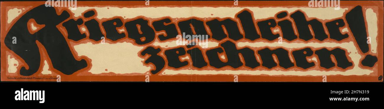 German World War One Propaganda - 1914-1918 - 04 Stock Photo - Alamy