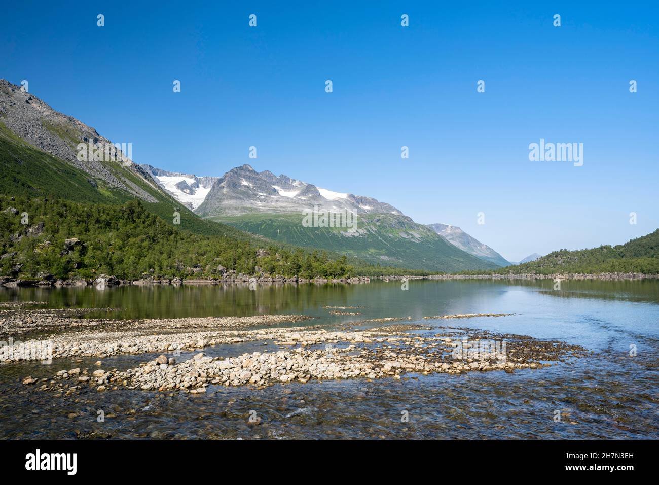 Lake Innerdalsvatna, Innerdalen High Valley, Sunndal, More og Romsdal ...
