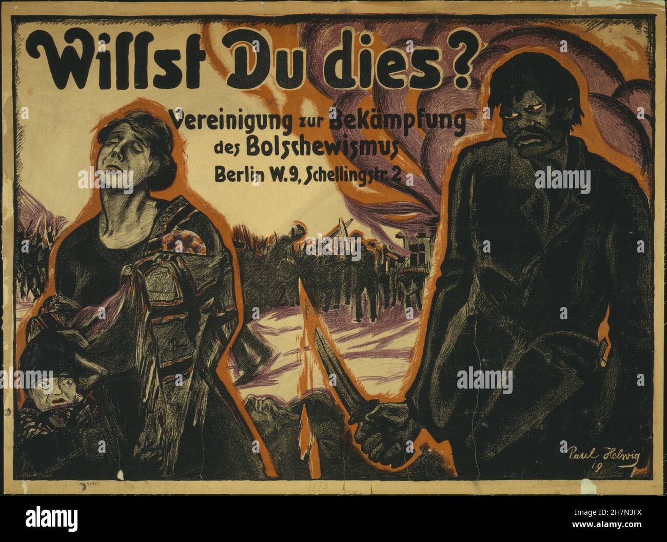 German World War One Propaganda - 1919 - 22 Stock Photo - Alamy