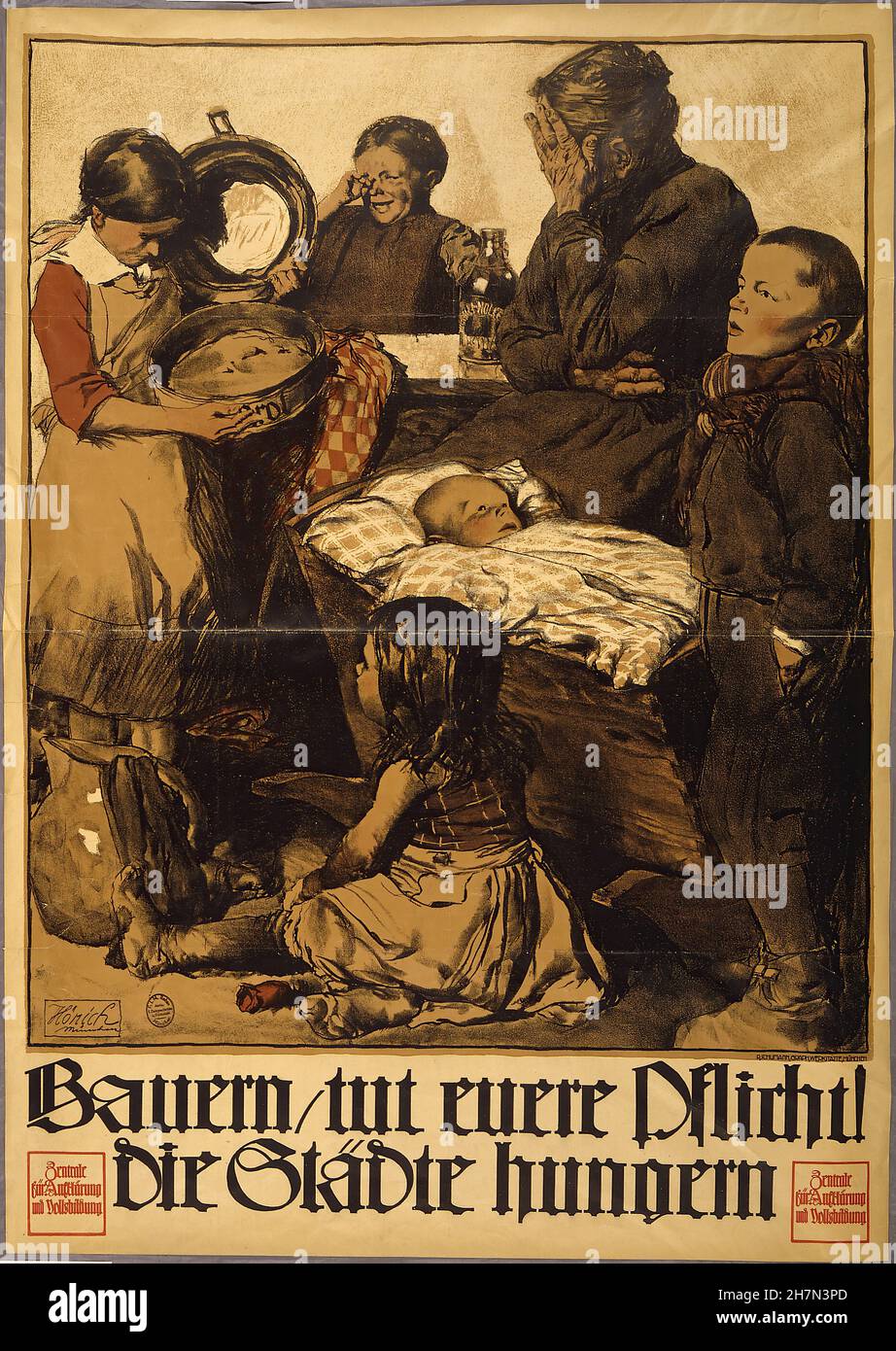 German World War One Propaganda - 1919 - 47 Stock Photo - Alamy