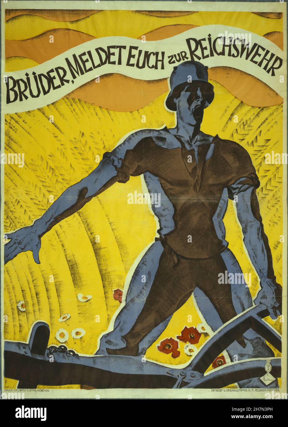 German World War One Propaganda - 1920 - 01 Stock Photo - Alamy