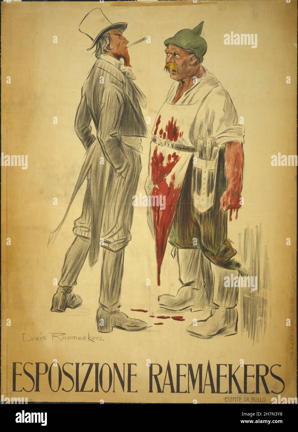 Italian World War One Propaganda - 12 Stock Photo - Alamy