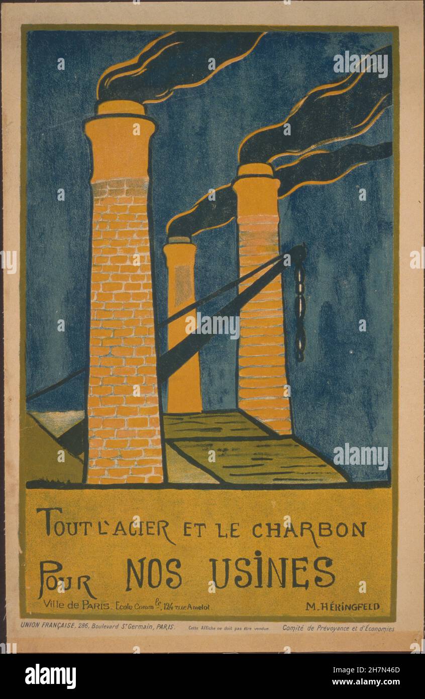 Ww1 french propaganda poster hi-res stock photography and images - Alamy