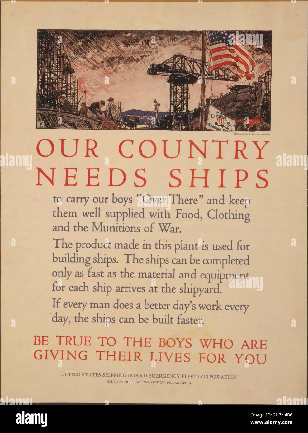 Rationing Poster - U.S World War One Propaganda - 134 Stock Photo - Alamy