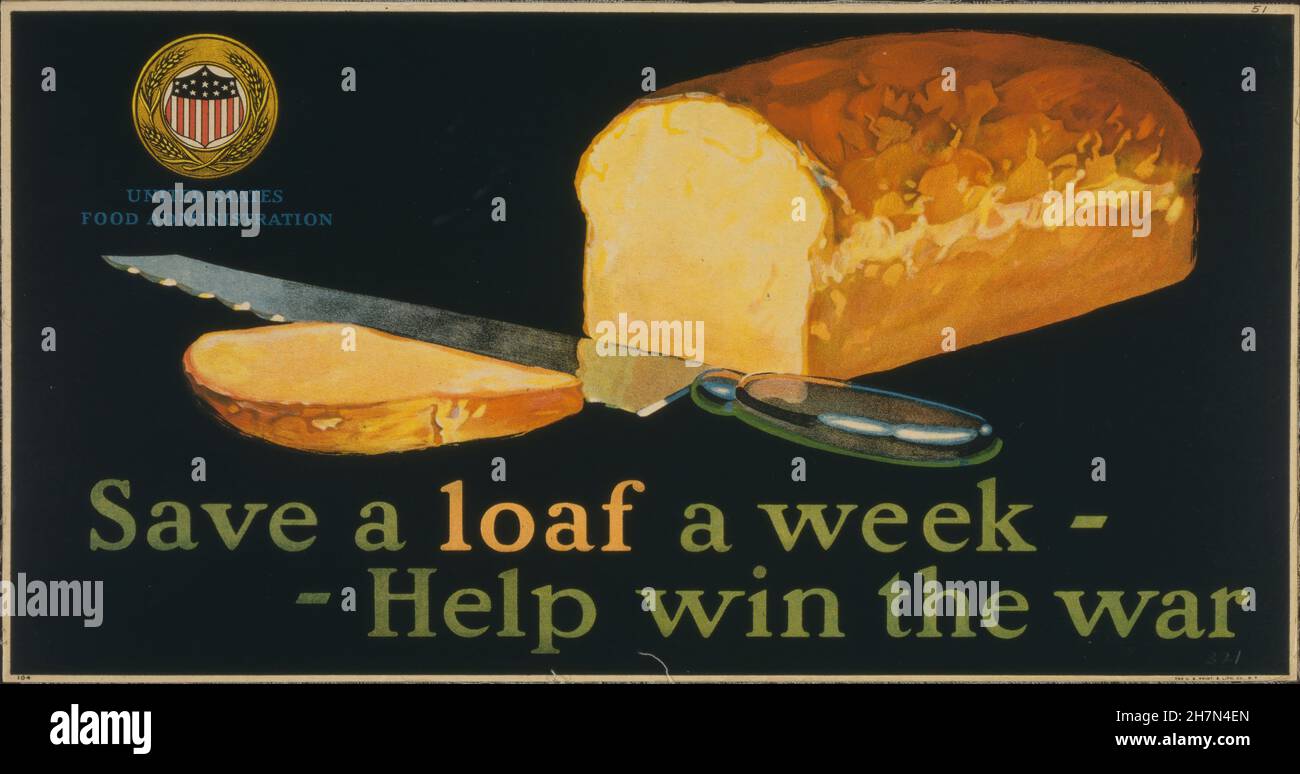 Rationing poster hi-res stock photography and images - Alamy