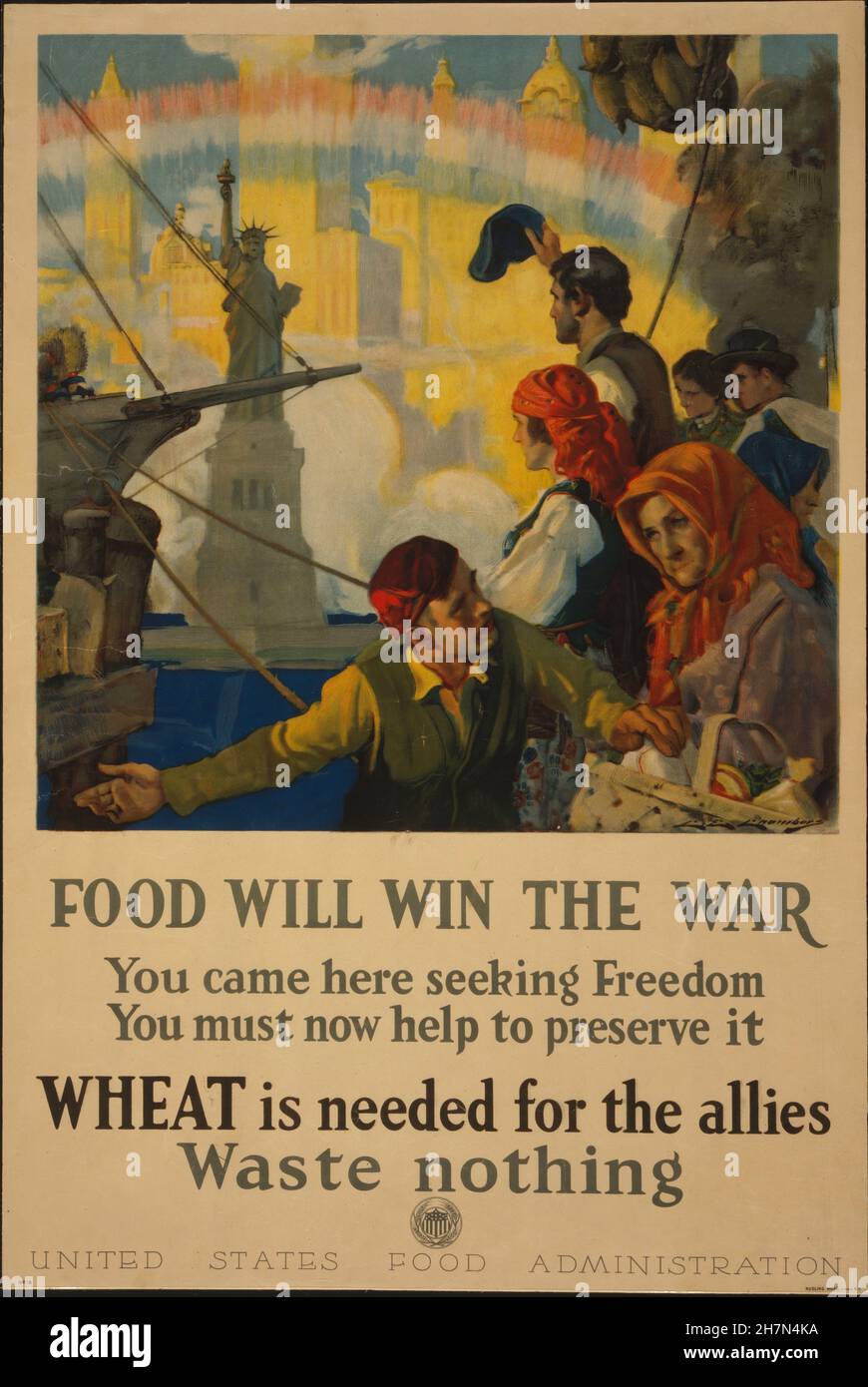 Rationing poster world war i hi-res stock photography and images - Alamy