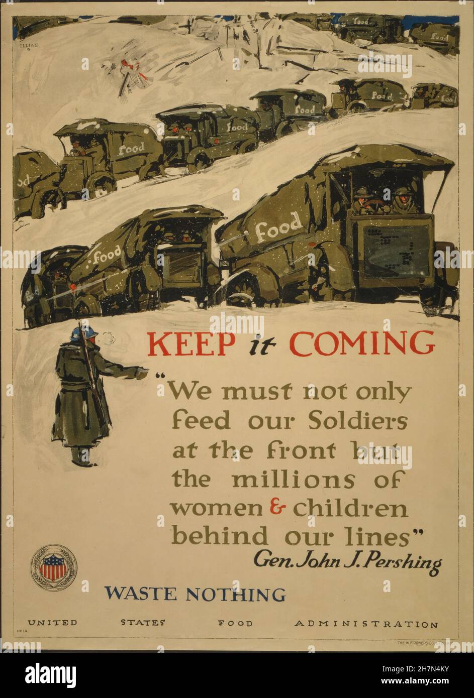 Rationing poster world war i hi-res stock photography and images - Alamy