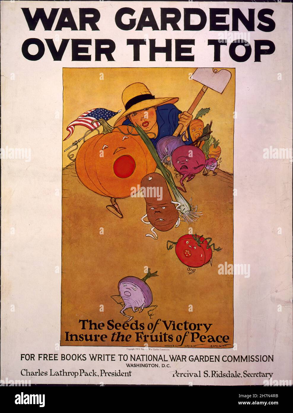 Rationing Poster - U.S World War One Propaganda - 1919 - 05 Stock Photo ...