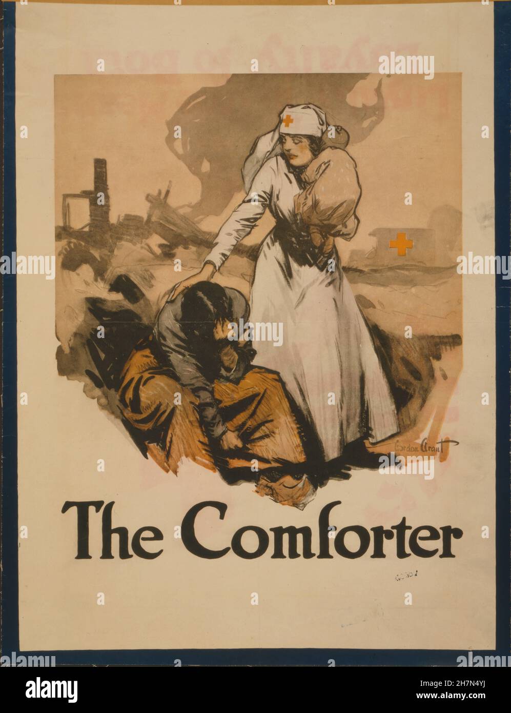 Red Cross Poster - U.S World War One Propaganda - 59 Stock Photo - Alamy