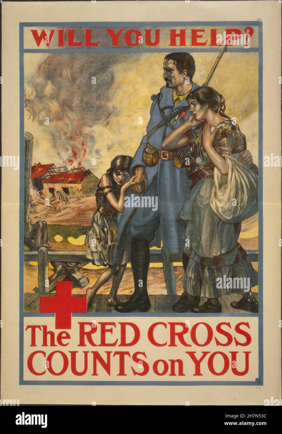 Ww1 Propaganda Posters Women Red Cross