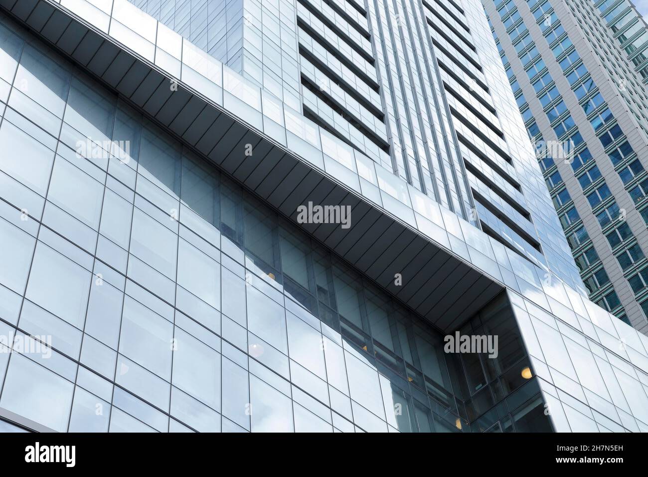Architecture, modern building, view from below, Montreal, Province of ...