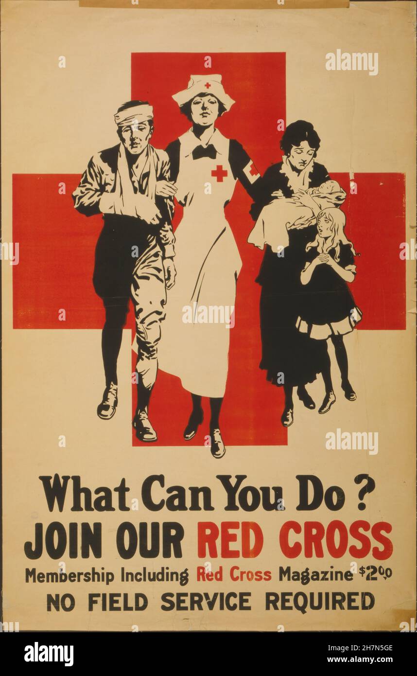 Ww1 Red Cross In Action