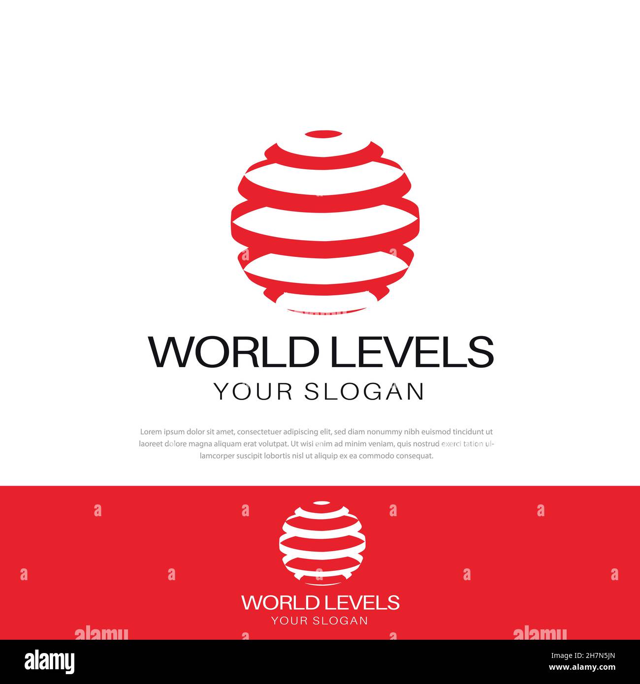 world vector logo unique, logo template, symbol, icon illustration ...