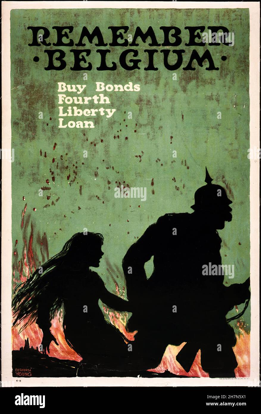 U.S World War One Propaganda - 02 Stock Photo - Alamy
