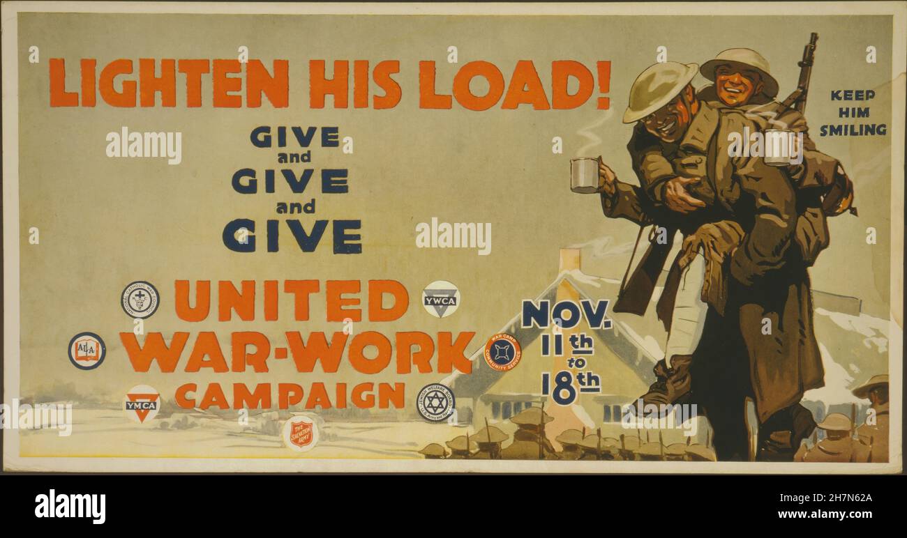 U.S World War One Propaganda - 47 Stock Photo - Alamy