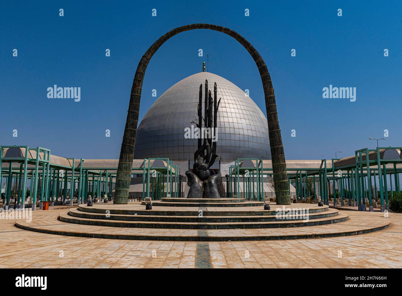 Martyrs Monument in Chabaish in the Mesopotamian Marshes, Ahwar of ...