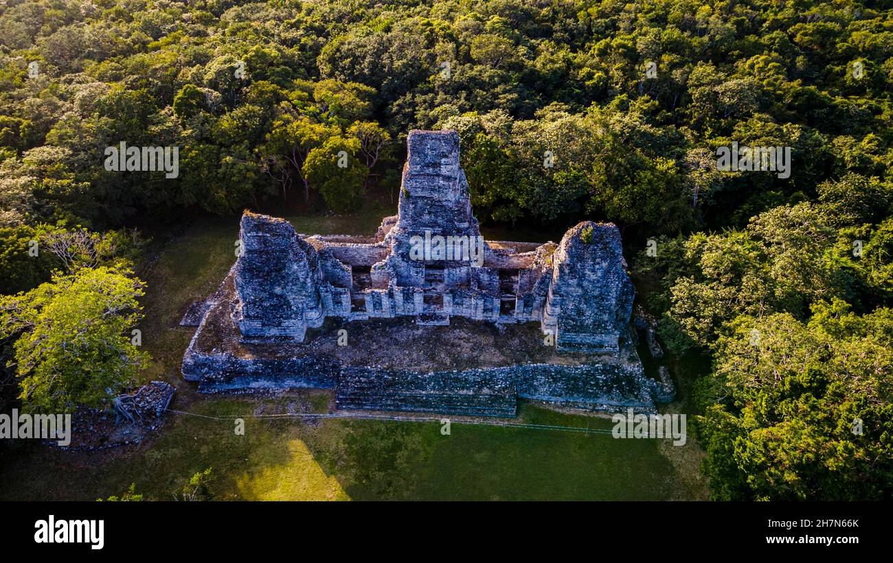 Mayan aerial hi-res stock photography and images - Alamy