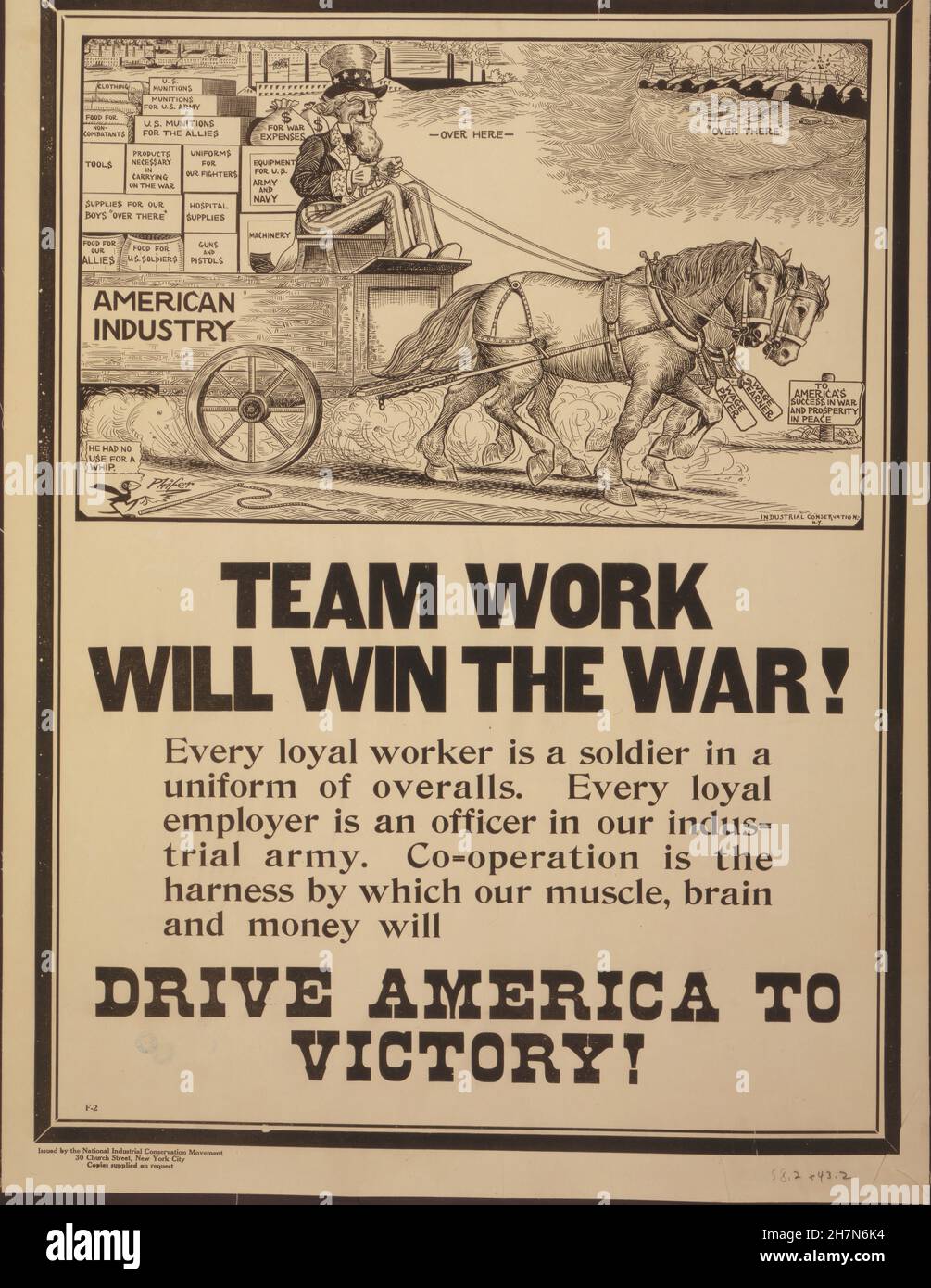 U.S World War One Propaganda - 101 Stock Photo - Alamy